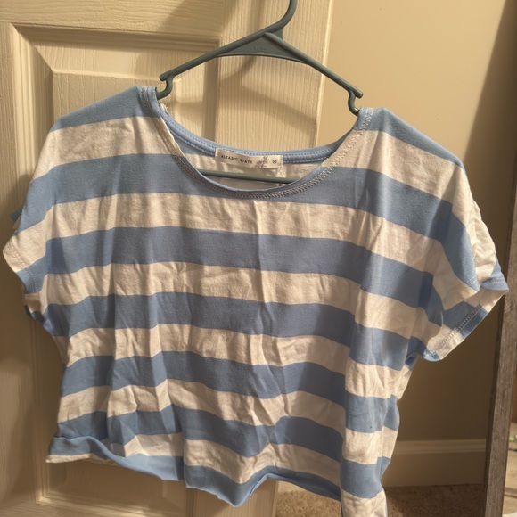 Altar'd State | Tops | Altard State Light Blue And White Striped Top ...
